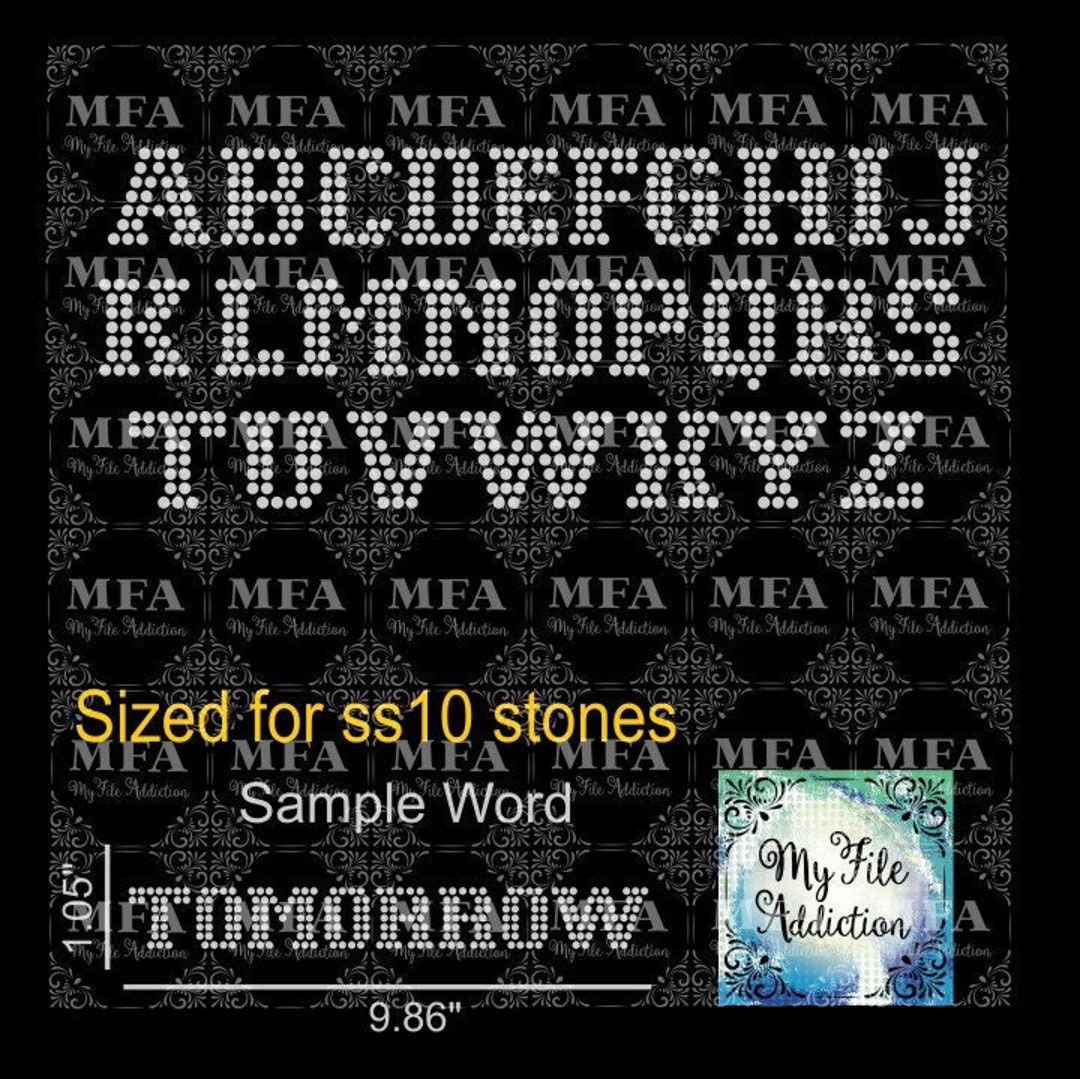 This is NOT a Typeable Font Pre-stoned 1.05 Inch College Athletic ...