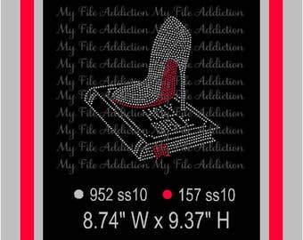 High heel template | Etsy