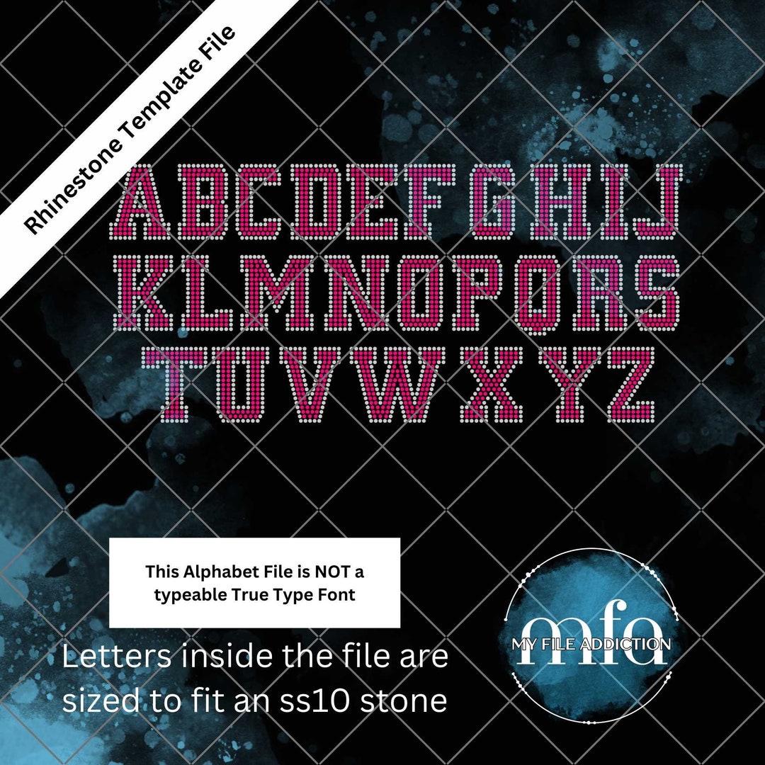 This is NOT a Typeable Font - Pre-stoned 2.6 Inch College Bold Letters ...