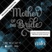 Rhinestone Template Mother of the Bride 2 Wedding Ss10 Svg Dxf Eps Plt ...