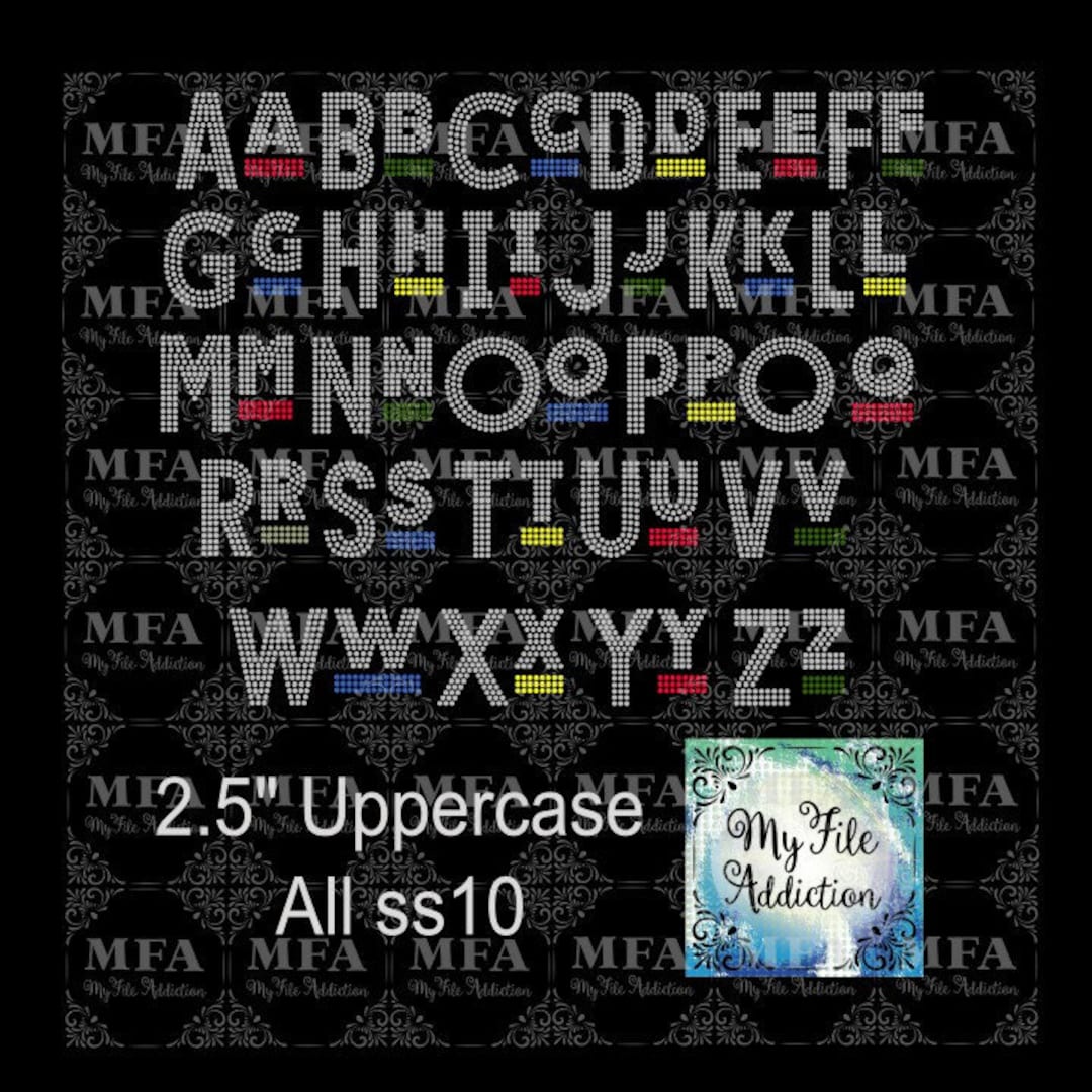 This is NOT a Typeable Font - Pre-stoned Martin Style Letters Ss10 ...