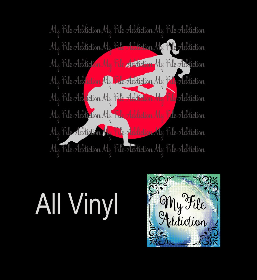 Instant Download HTV Vinyl SVG EPS Dxf Design File Karate - Etsy