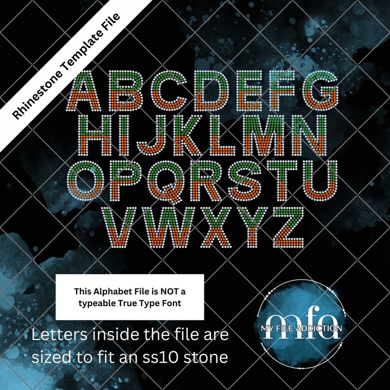 Arial Font Stencil - Etsy