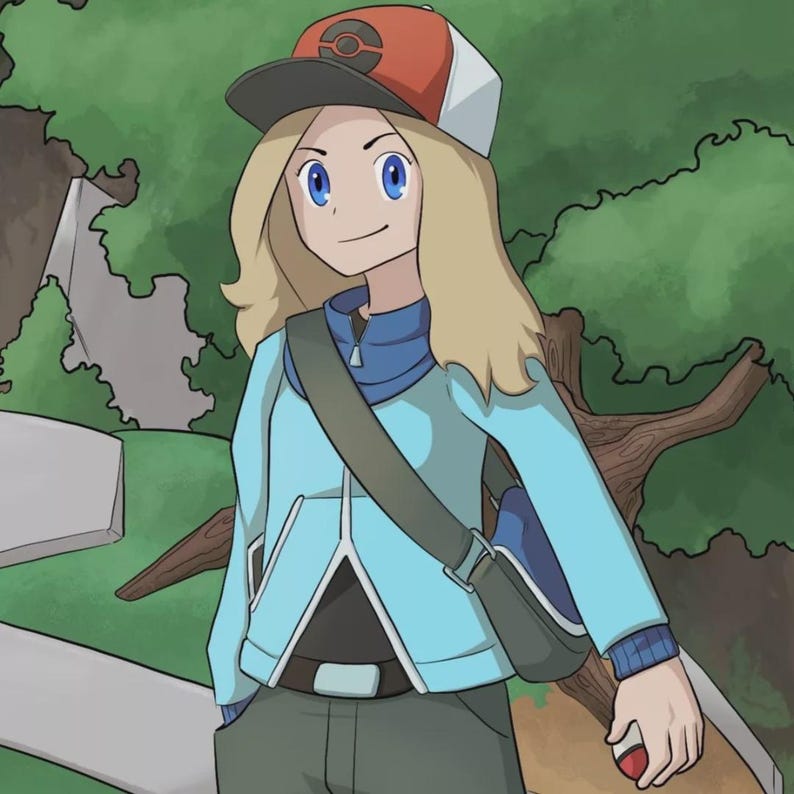 Custom Pokémon Trainer Commission - Etsy