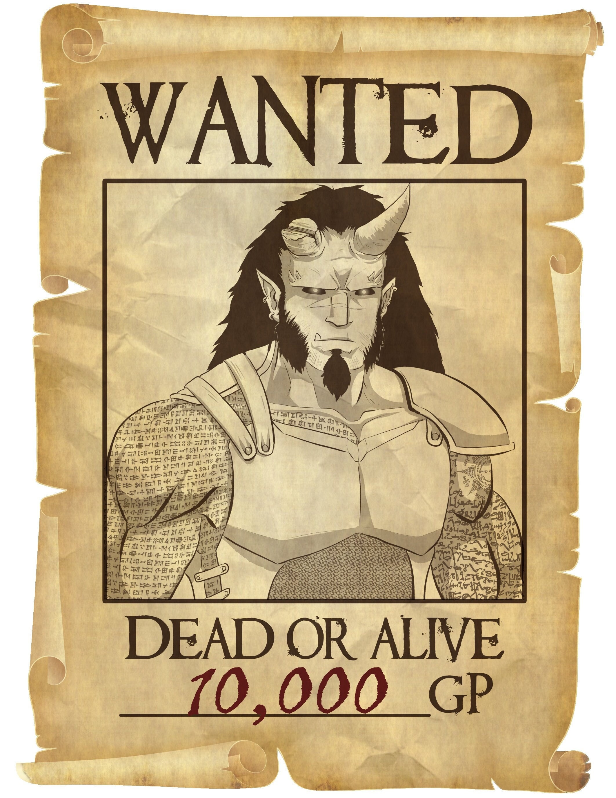 Wanted Poster Commissions - Etsy