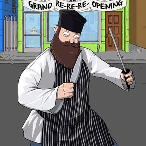 Custom Bob's Burgers Commission - Etsy