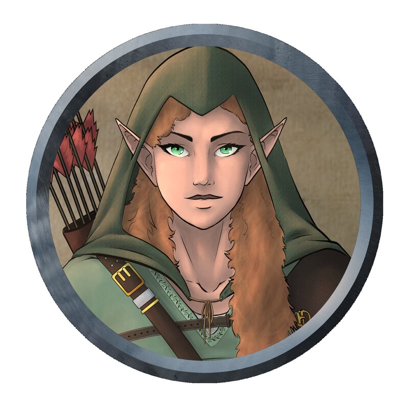 Custom Dungeons and Dragons Character Tokens - Etsy