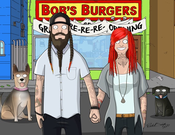 Custom Bob's Burgers Commission | Etsy