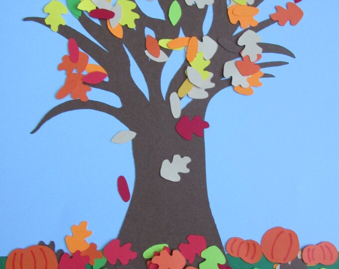 Fall Tree - Papercraft - Etsy