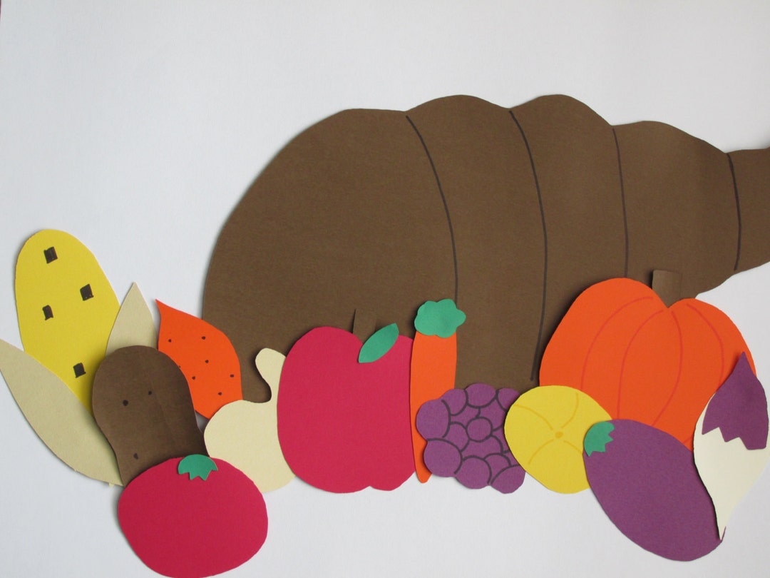 Thanksgiving Cornucopia - Etsy