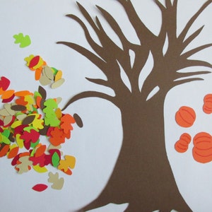 Fall Tree - Papercraft - Etsy