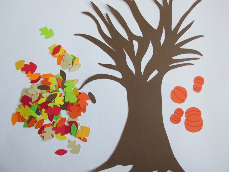 Fall Tree - Papercraft - Etsy