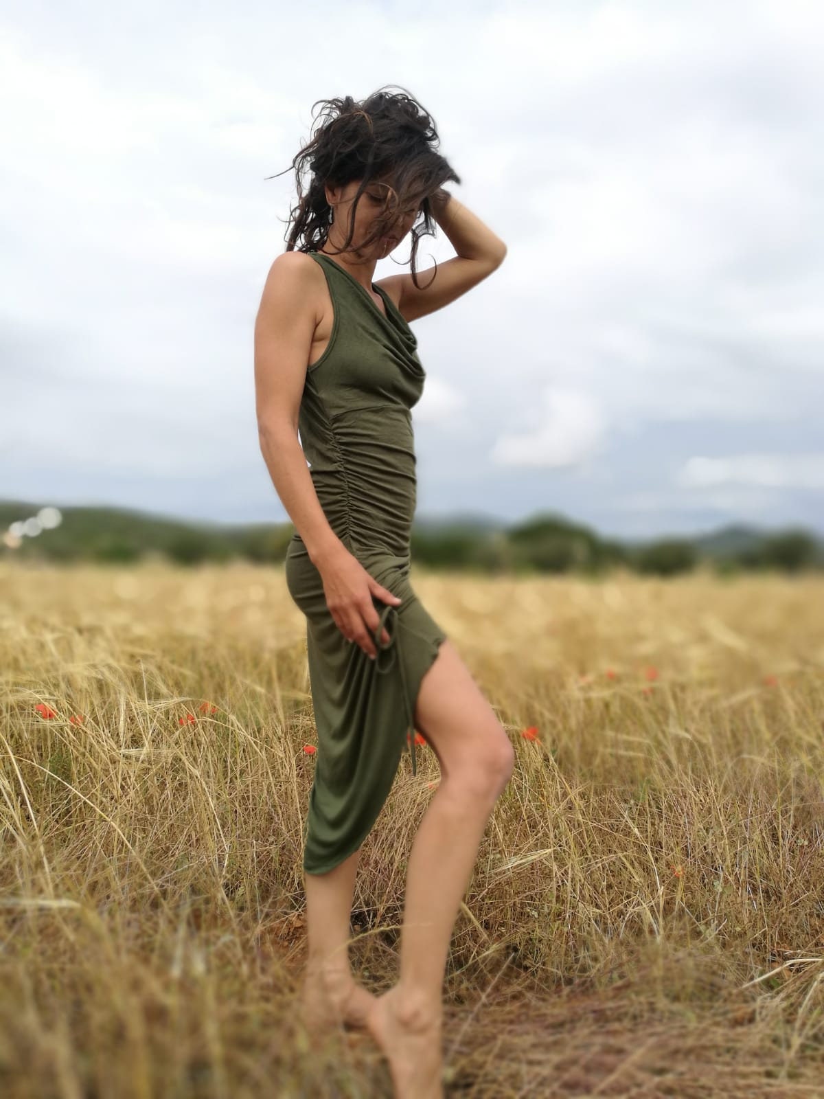 Boho Dress Dress High Low Mullet Dress Tribal Goa Dress - Etsy