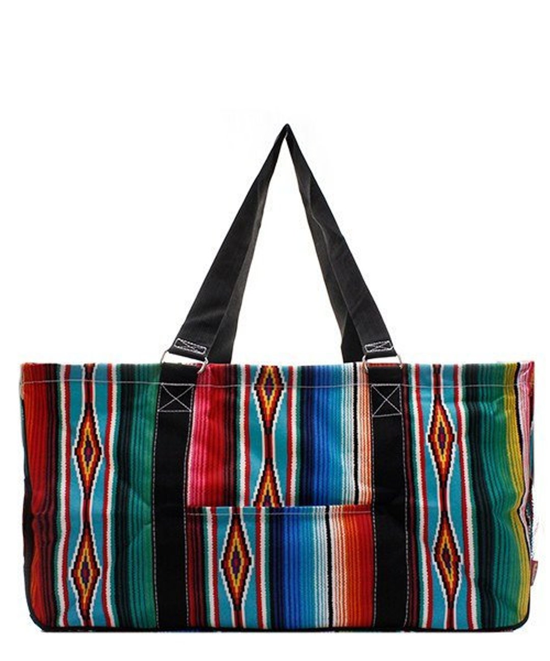 Serape Large Utility Tote/tote Bag Personalized/monogrammed - Etsy