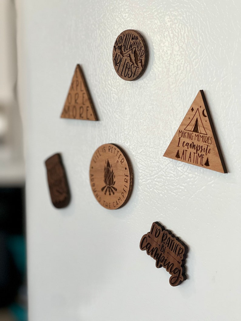 Adventure Magnets, Boho Magnets for Fridge, Camper Explore Magnets ...