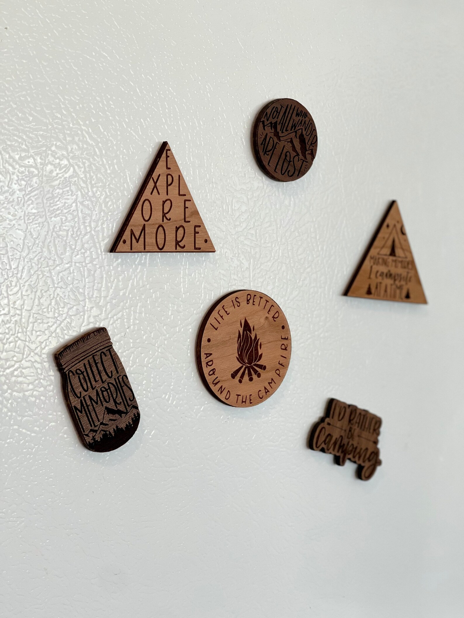 Adventure Magnets Boho Magnets for Fridge Camper Explore - Etsy