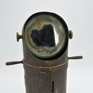 Vintage Brass Ships Projector Binnacle 1940s Nautical Navy | Etsy