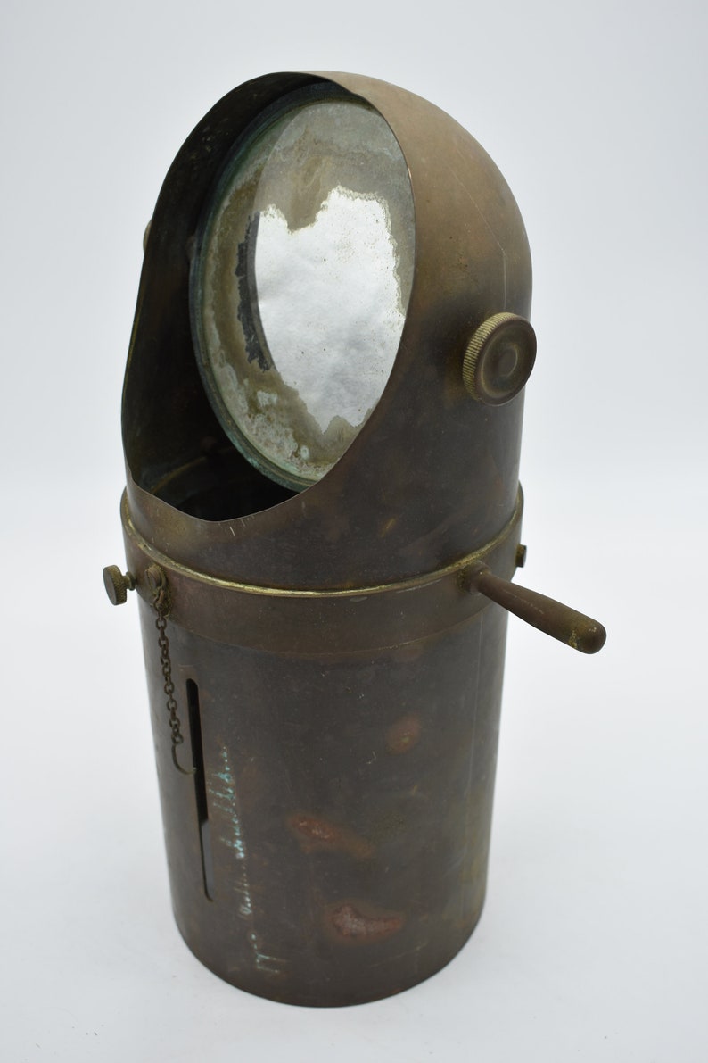 Vintage Brass Ships Projector Binnacle 1940s Nautical Navy Maritime - Etsy