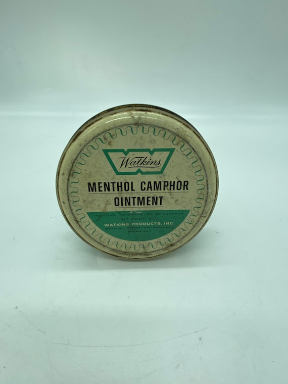 Watkins Menthal Camphor Ointment Tin | Etsy