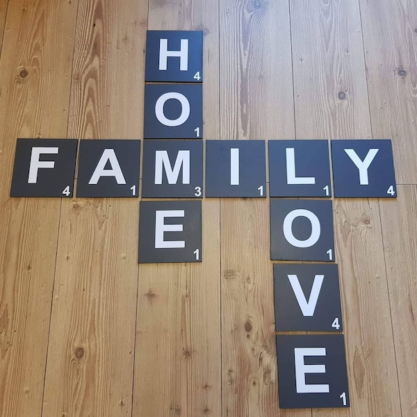 Giant Scrabble Tiles - Etsy
