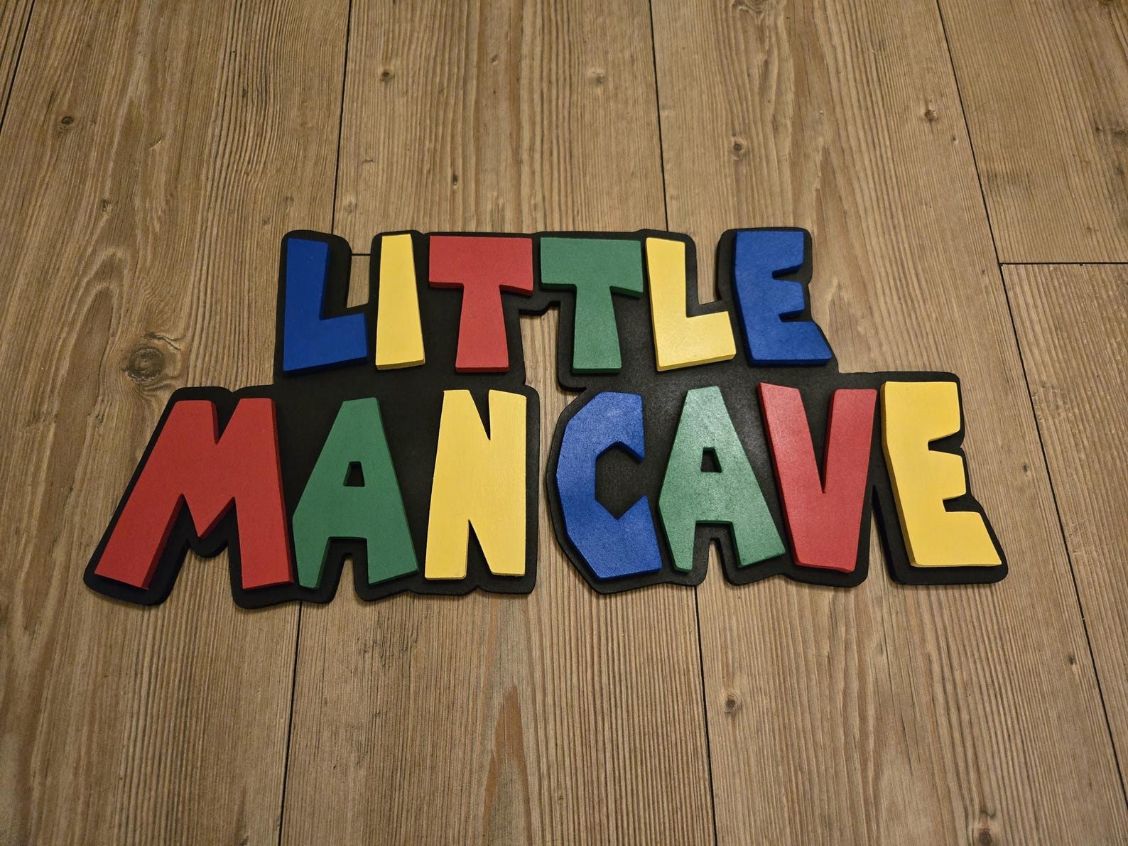 Wooden Handmade Super Mario 3D Layered Sign / Plaque. Can Be ...