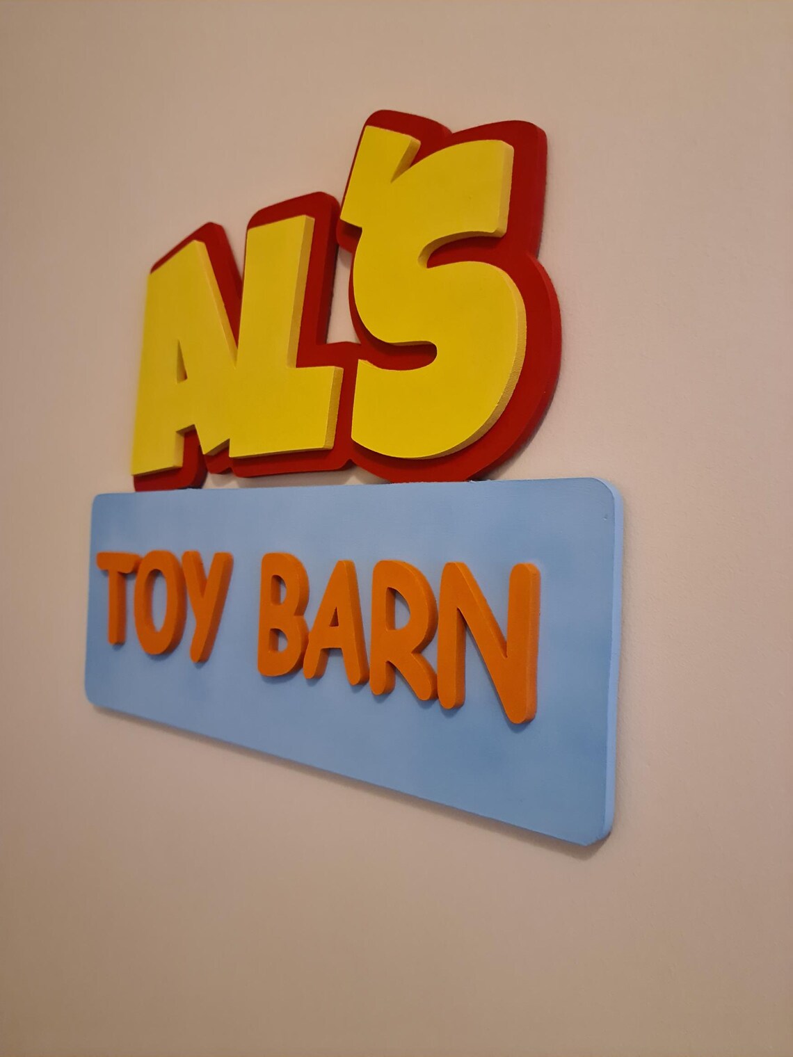 Als Toy Barn Wooden Wall Plaque / Sign. Toy Story Nursery - Etsy