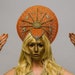 Apollo Sun Golden Celestial Headdress, Cosmic Majestic Bohemian Goddess ...
