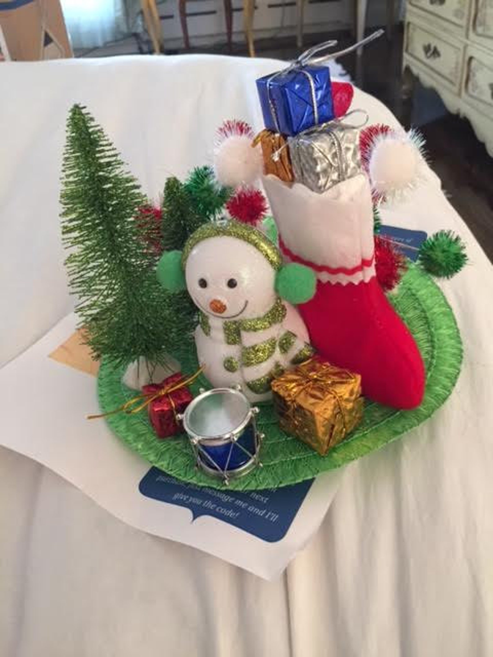 Ugly Christmas Sweater Fascinator, Tacky Frosty Snowman Kitschmas Gifts ...