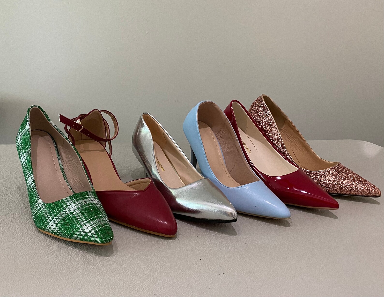 Christmas Tree Heels, Light up Kitschmas Tacky Ugly Sweater Party ...