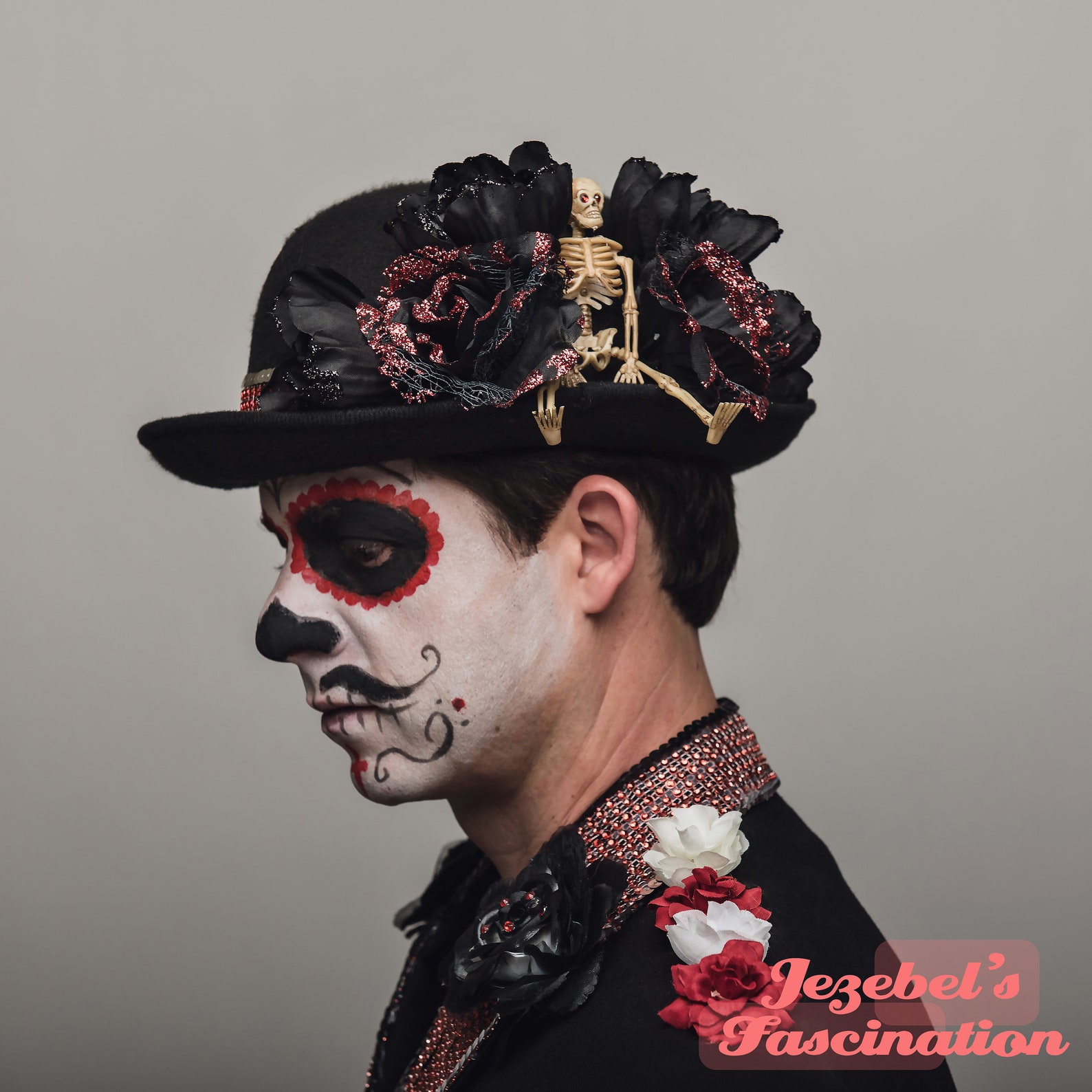 Vampire Mens Velvet Top Hat WGT Victorian Weeper Funeral - Etsy