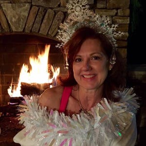 Snowflake Ice Halo White Queen Crown Fairy Princess Headdress Frozen ...