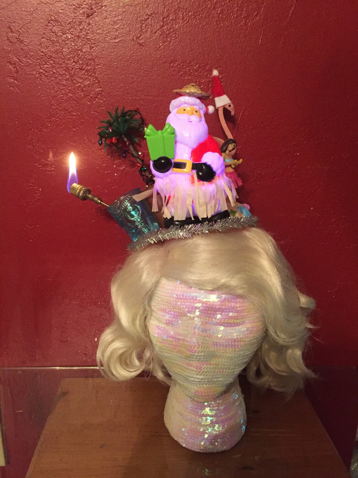 Ugly Christmas Sweater Fascinator, Tacky Frosty Snowman Kitschmas Gifts ...