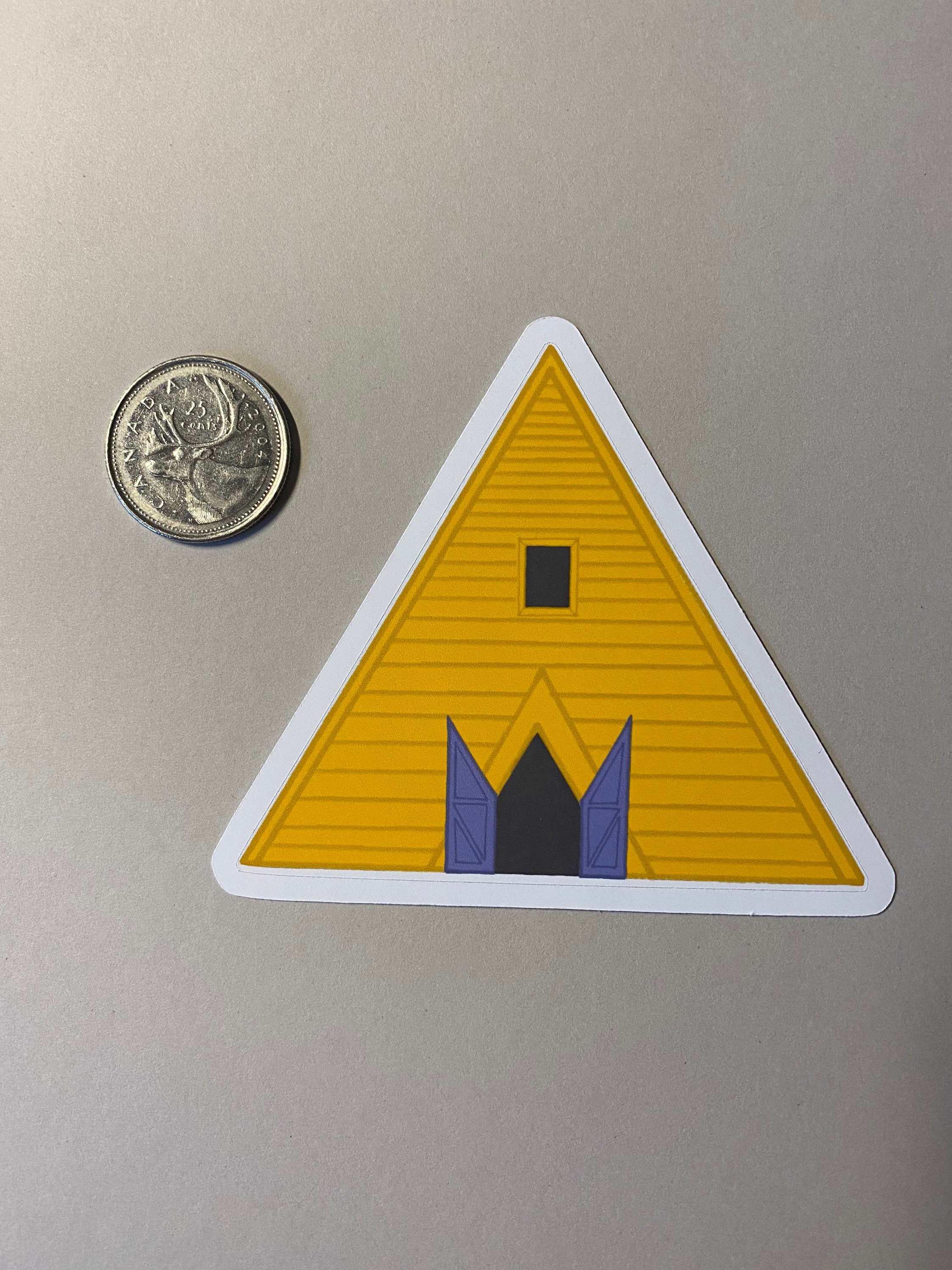 Midsommar Yellow House Sticker - Etsy