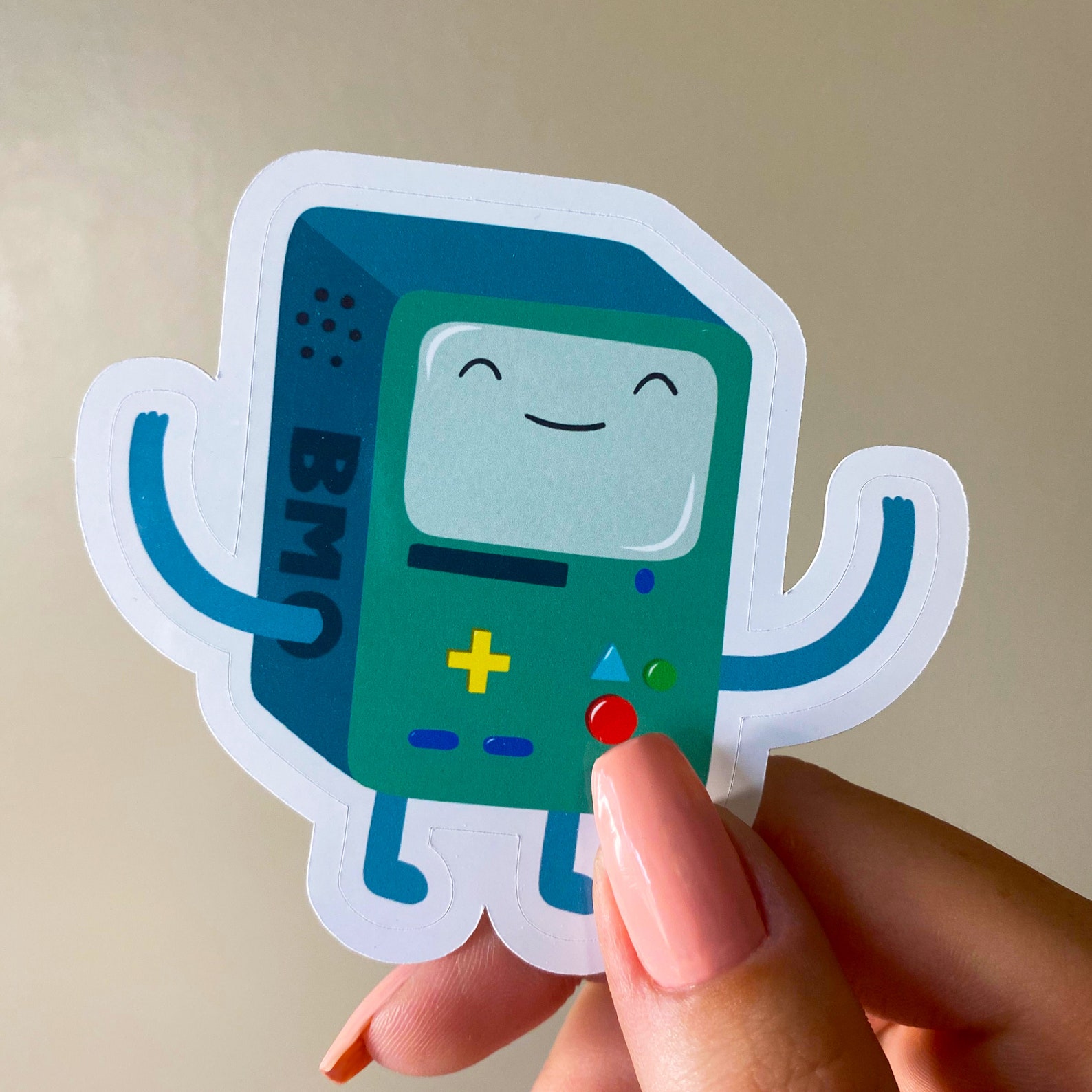Adventure Time BMO Sticker - Etsy.de