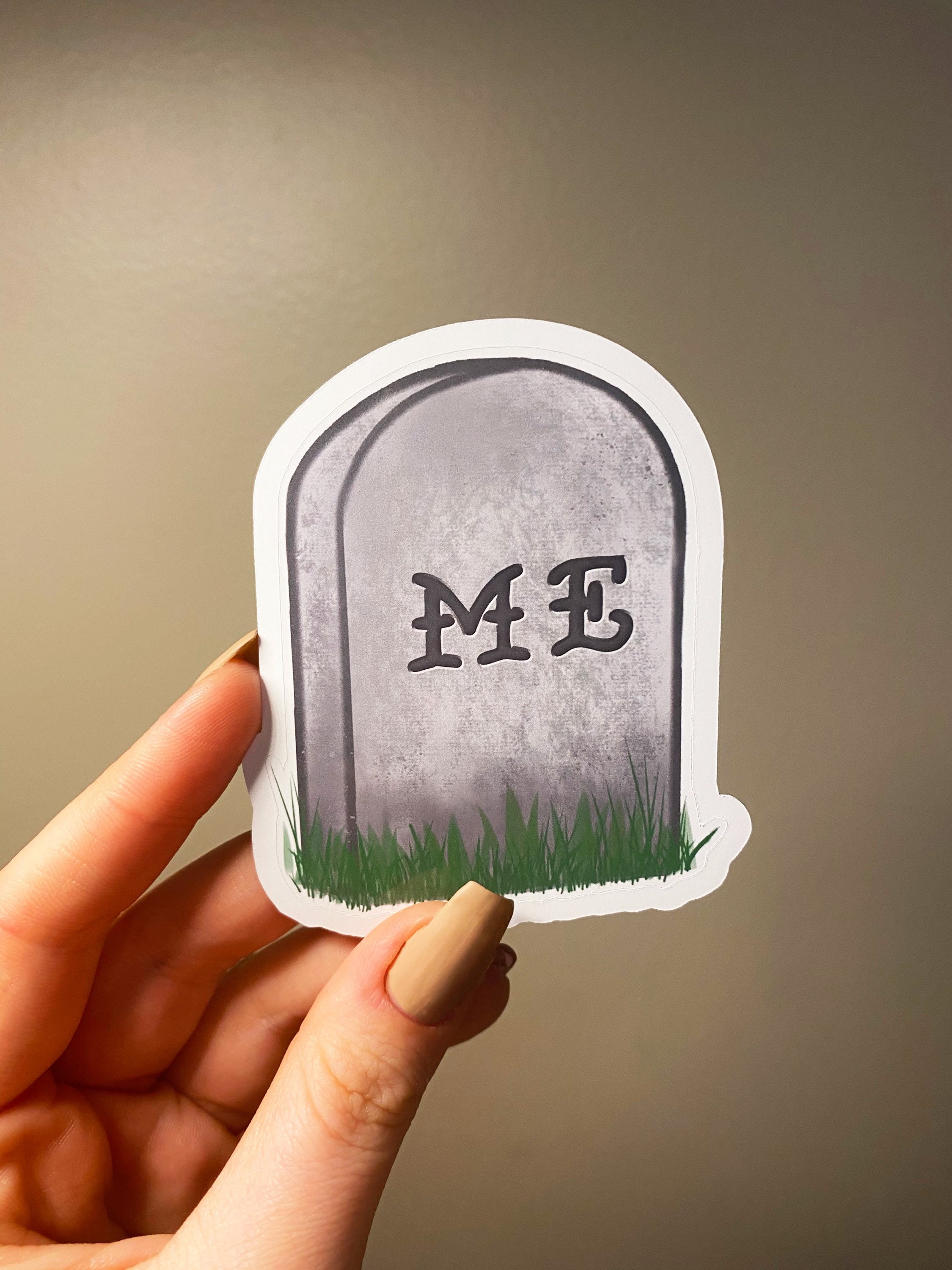 Custom Tombstone Sticker | Etsy Canada