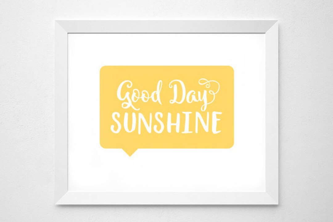 Good Day Sunshine, Yellow Home Decor, Yellow Kid Room, Yellow Nursery ...