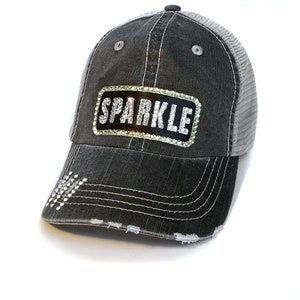 Sparkle Baseball Hat for Women - Crystal Rhinestone Bling - Etsy