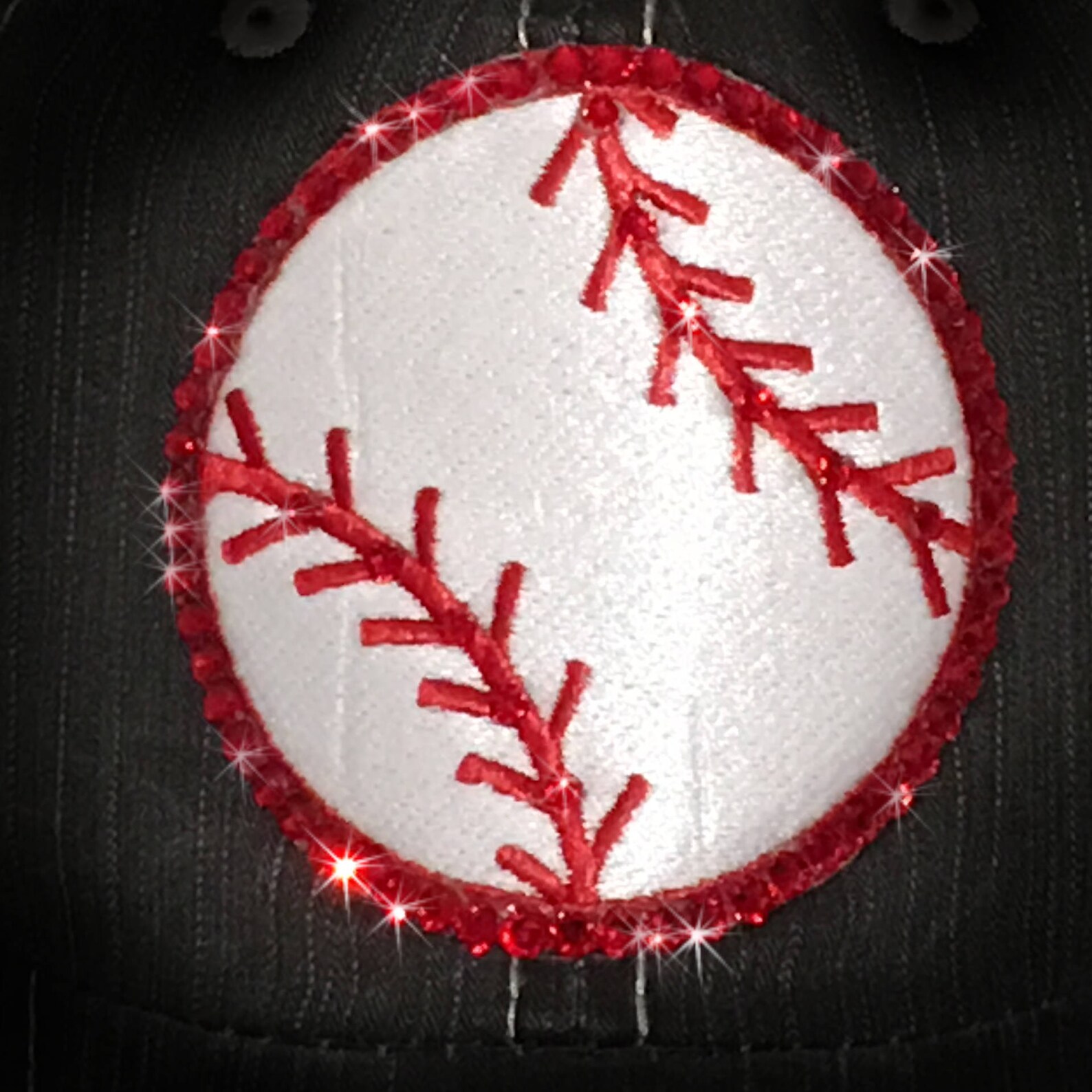 Baseball Mom Hat - Rhinestone Baseball Cap - Baseball Bling - Bling - Etsy