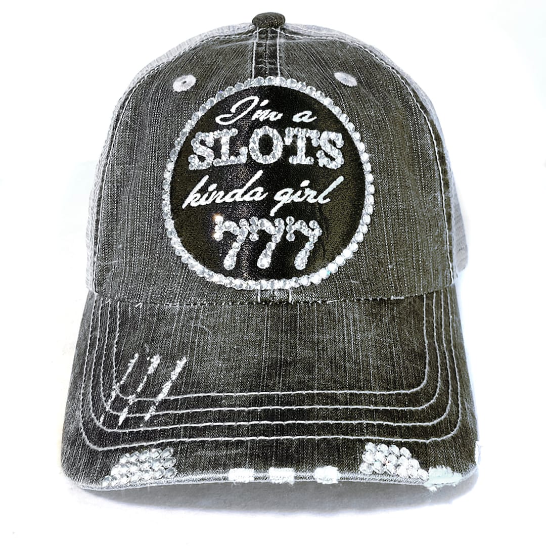 Slot Machine Player Gift - 777 Slot Hat - I'm a Slots Kinda Girl - Etsy