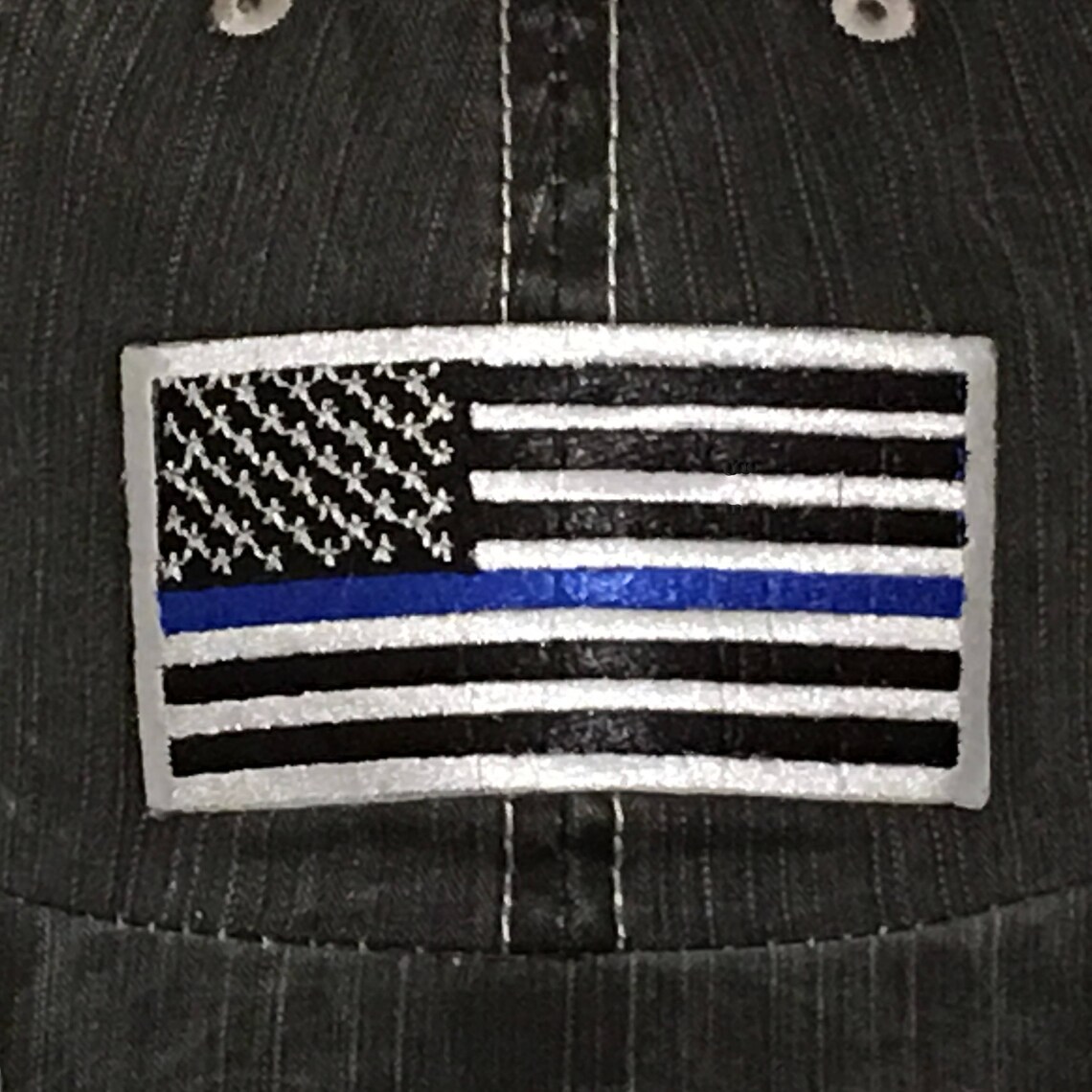 Men's Thin Blue Line Baseball Cap Embroidery Dad Hat - Etsy
