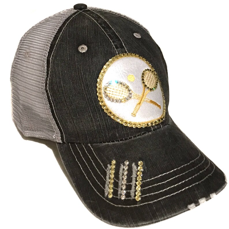 Tennis Cap Tennis Hat Women's Tennis Apparel Tennis Gift Tennis Captain ...