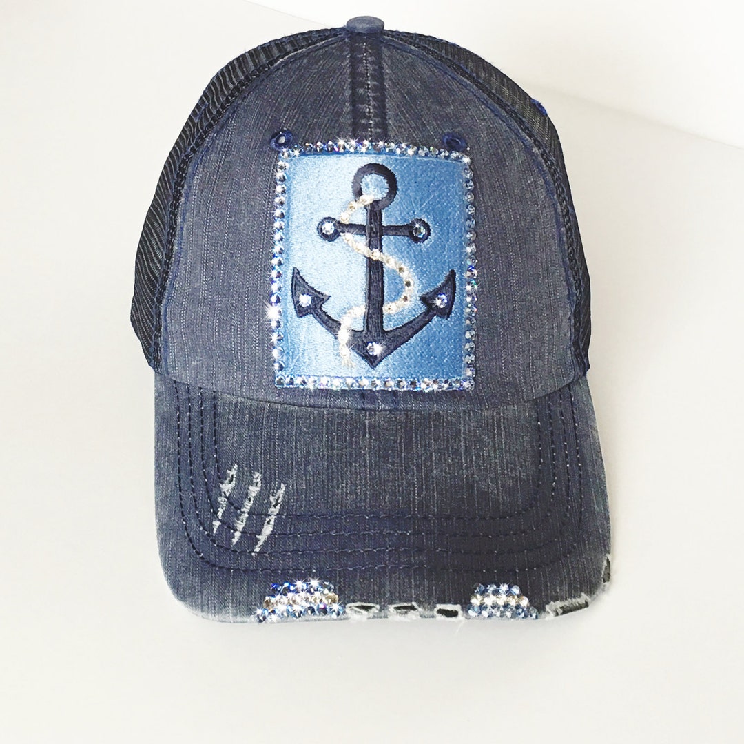 Lake Baseball Hat, Nautical Hat, Womens Lake Hat, Real , Trucker Hat ...