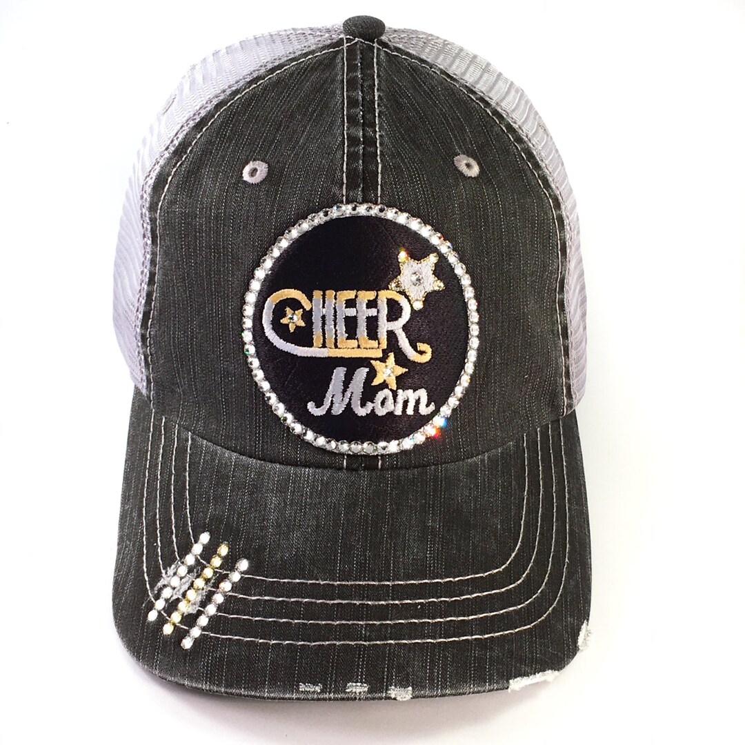Cheer Mom Hat - High Ponytail Cheer Baseball Cap - Etsy