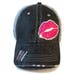 Lip Boss Baseball Cap, Distressed Trucker Hat, Women's Fitted Ball Cap ...