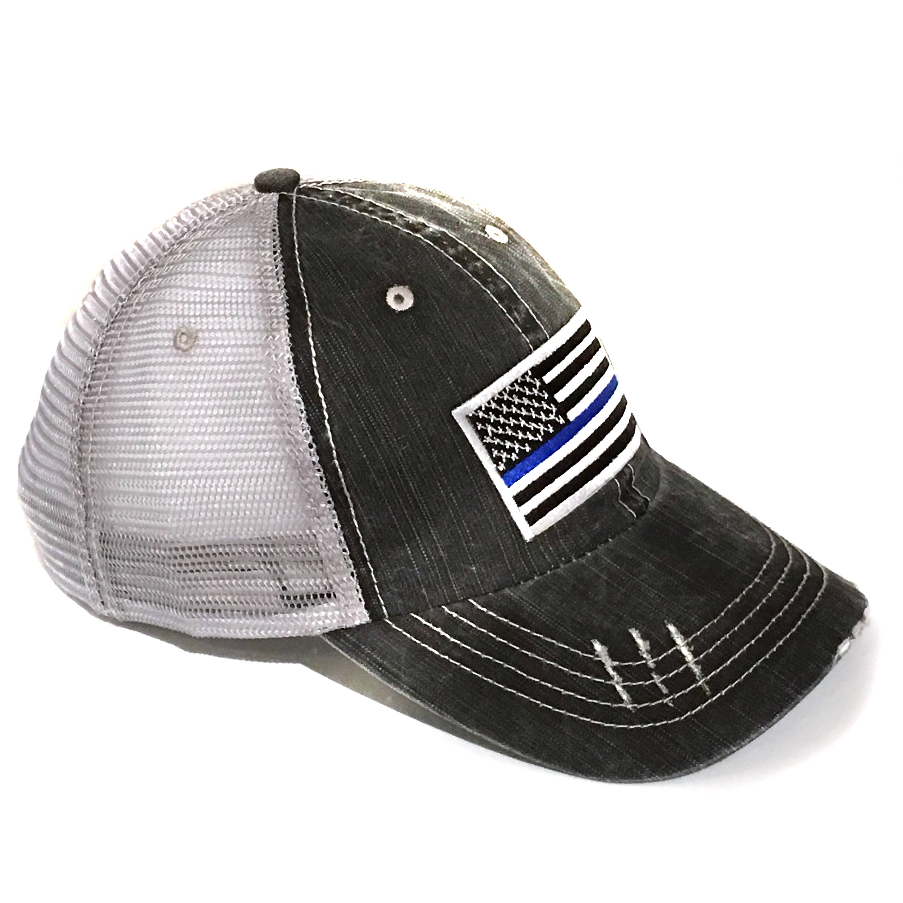 Men's Thin Blue Line Baseball Cap Embroidery Dad Hat - Etsy