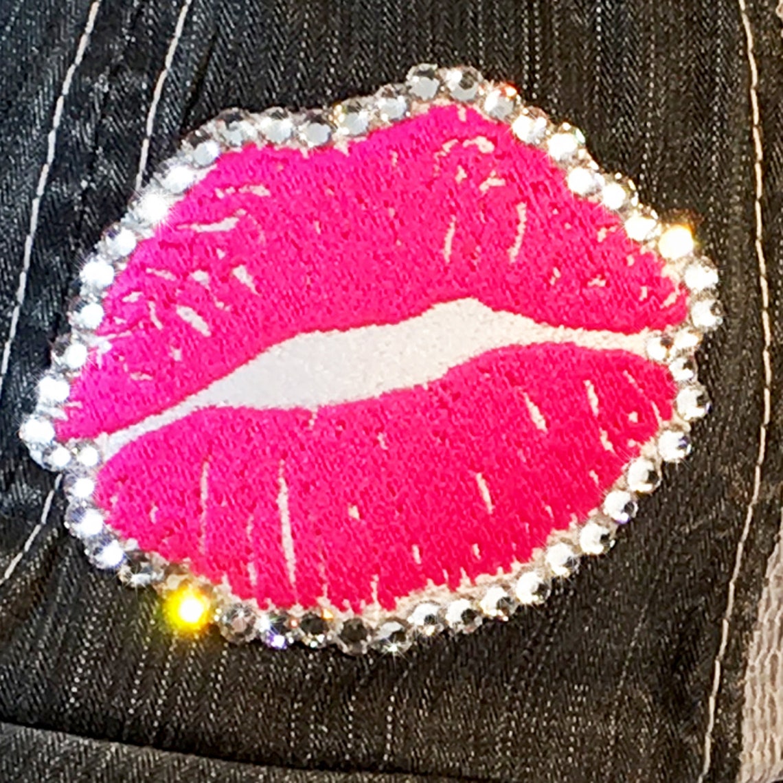 Lip Boss Baseball Cap Distressed Trucker Hat Women's | Etsy