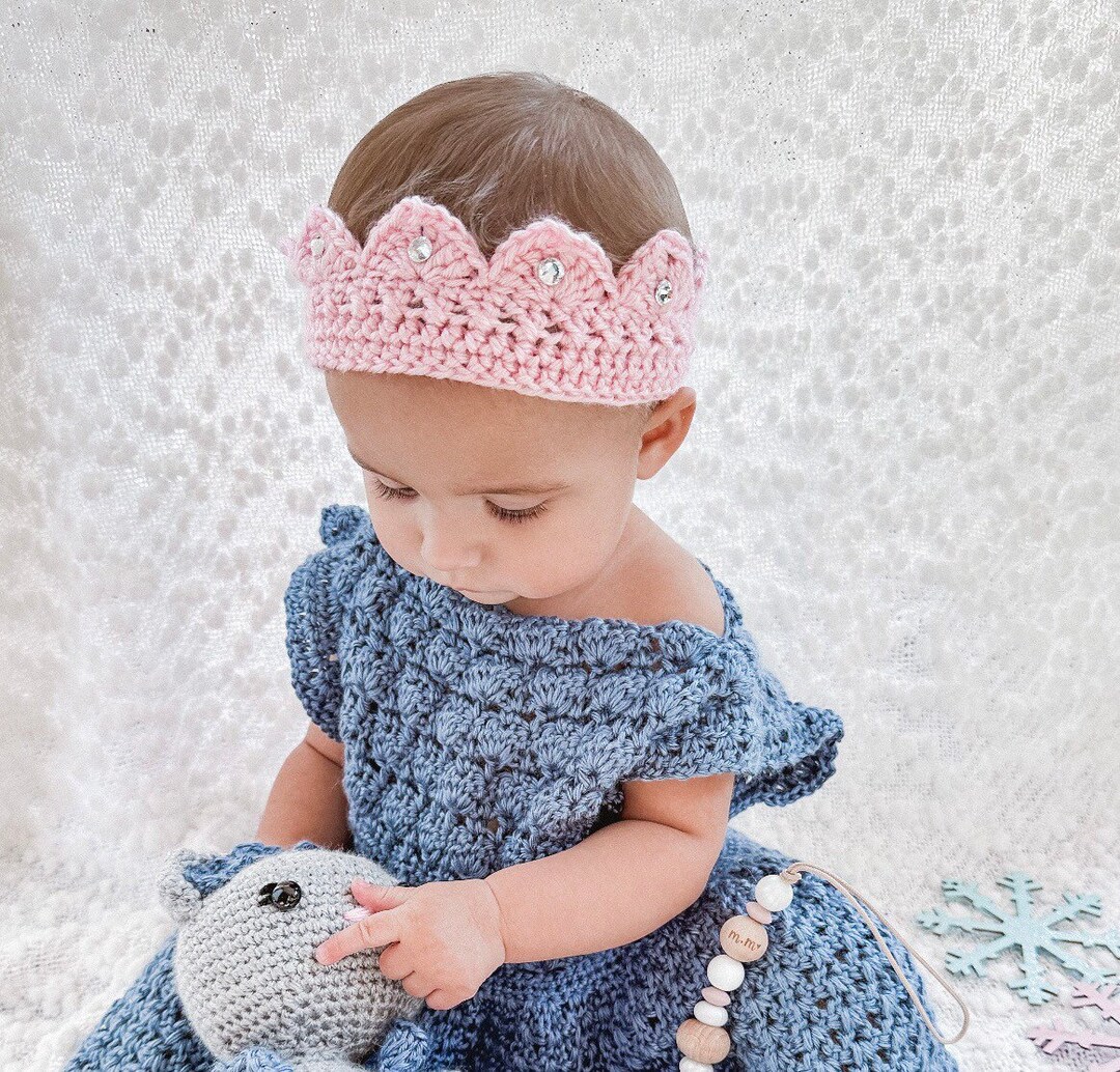 Princess Crown Pattern - Prince Crown - Baby Gift - Photo Prop - Dress ...
