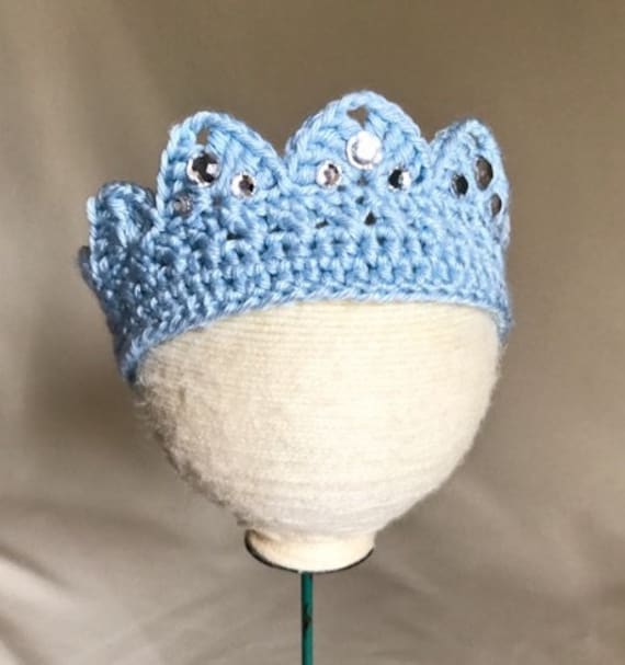 Princess Crown Pattern Prince Crown Baby Gift Photo Prop | Etsy