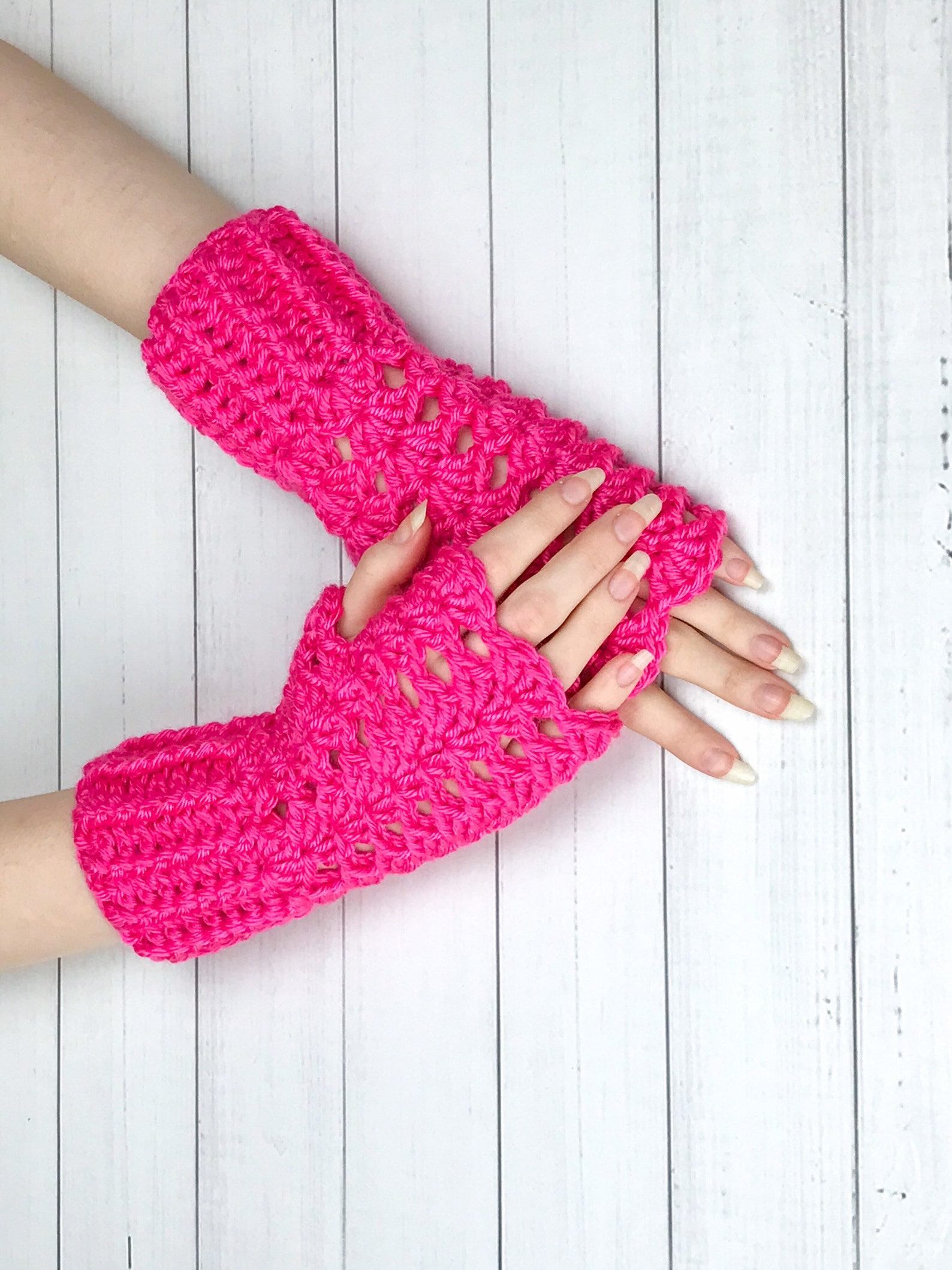 Ladies Fingerless Gloves - Women’s Texting Gloves - Girls Wrist Warmers ...