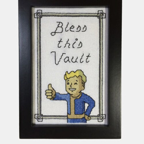 Fallout Overencumbered Cross Stitch Pattern | Etsy